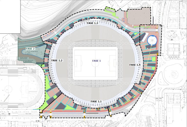Luz verde a la reurbanización del entorno del estadio de Anoeta