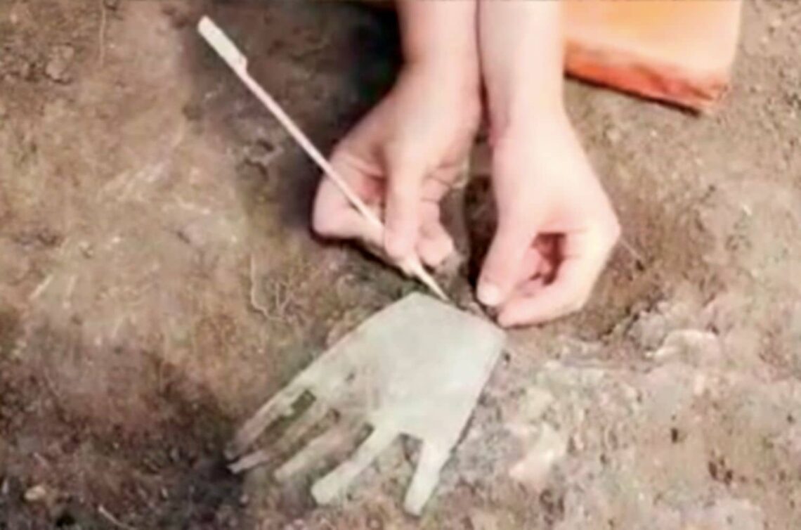 La mano de Irulegi, "el testimonio escrito más antiguo de lengua vascónica"