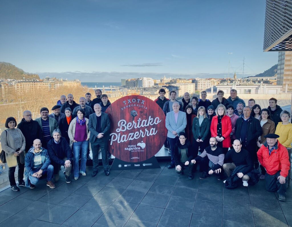 La cosecha 2022 de sidra Euskal Sagardoa se reduce a 1,2 millones de litros