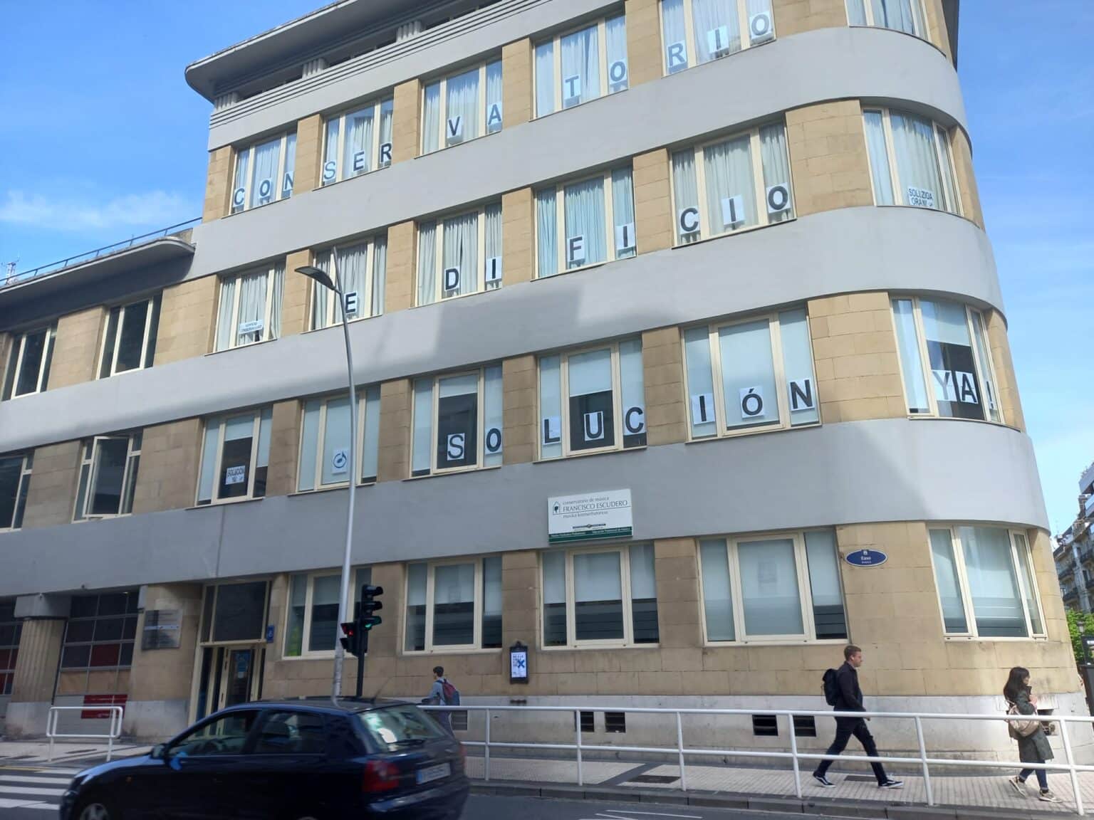 La ampliación del Conservatorio pasará por el edificio de Udalinfo en Easo