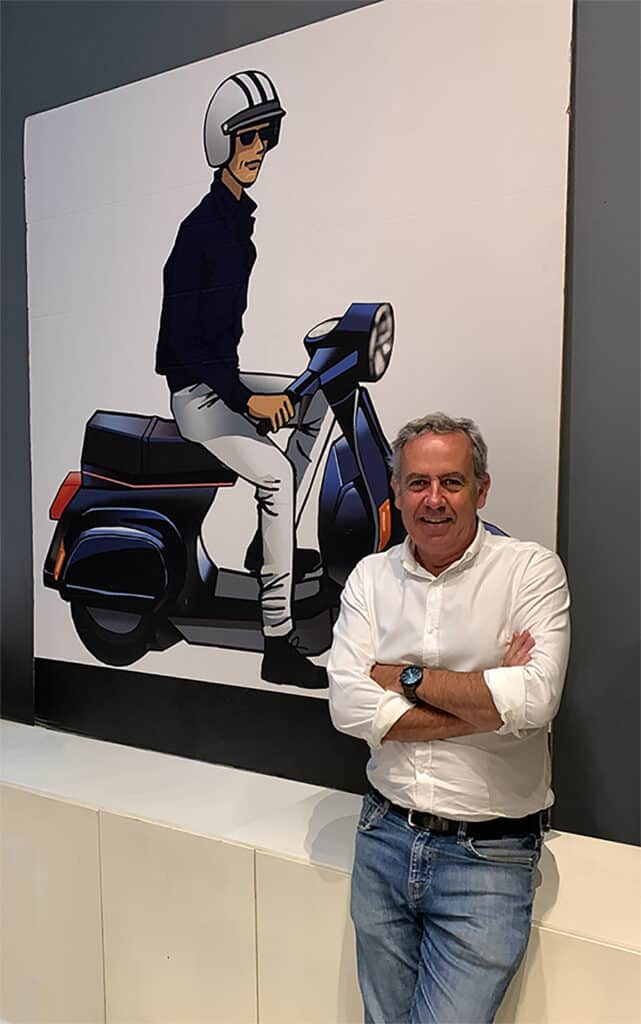 Juan Álvarez, ilustrador: "La torre de Atotxa es el anticliché de San Sebastián"