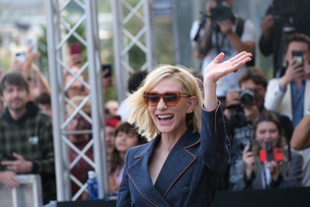 (Fotos) Cate Blanchett aterriza en San Sebastián